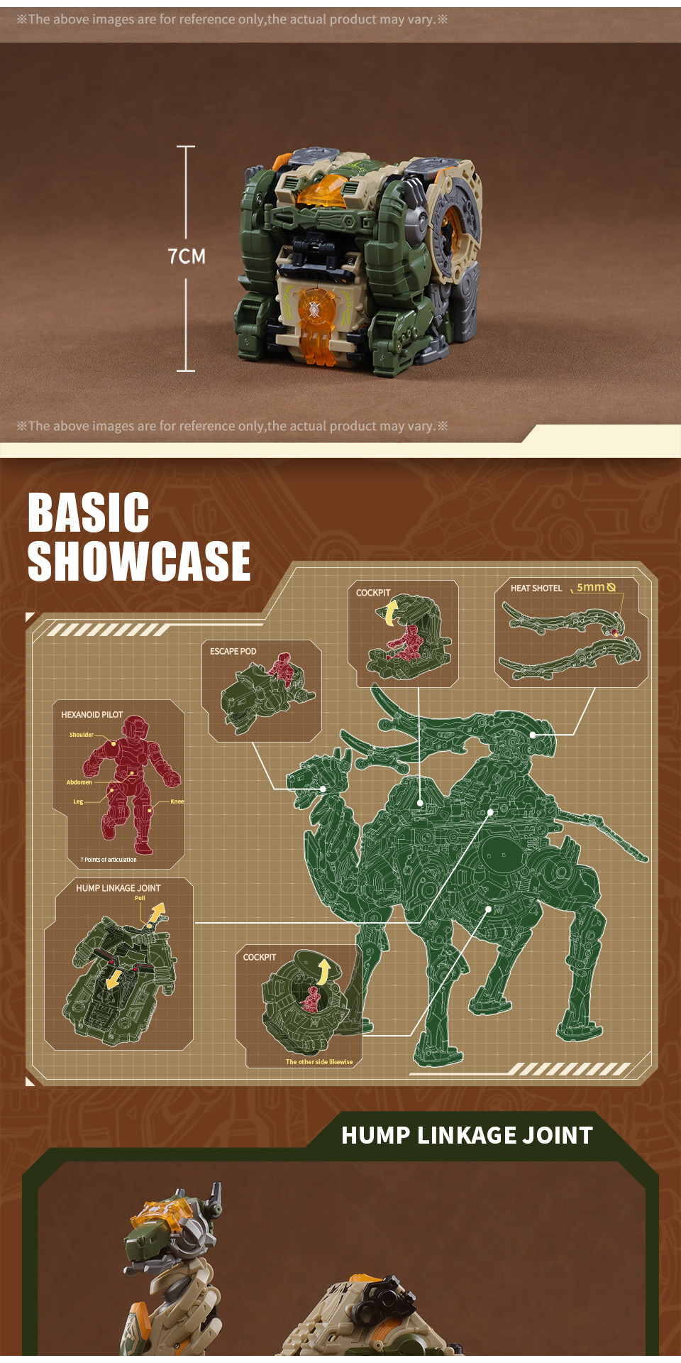 52TOYS BEASTBOX BB-65 Oasis Mecha Deformation Action Figure Portable ...