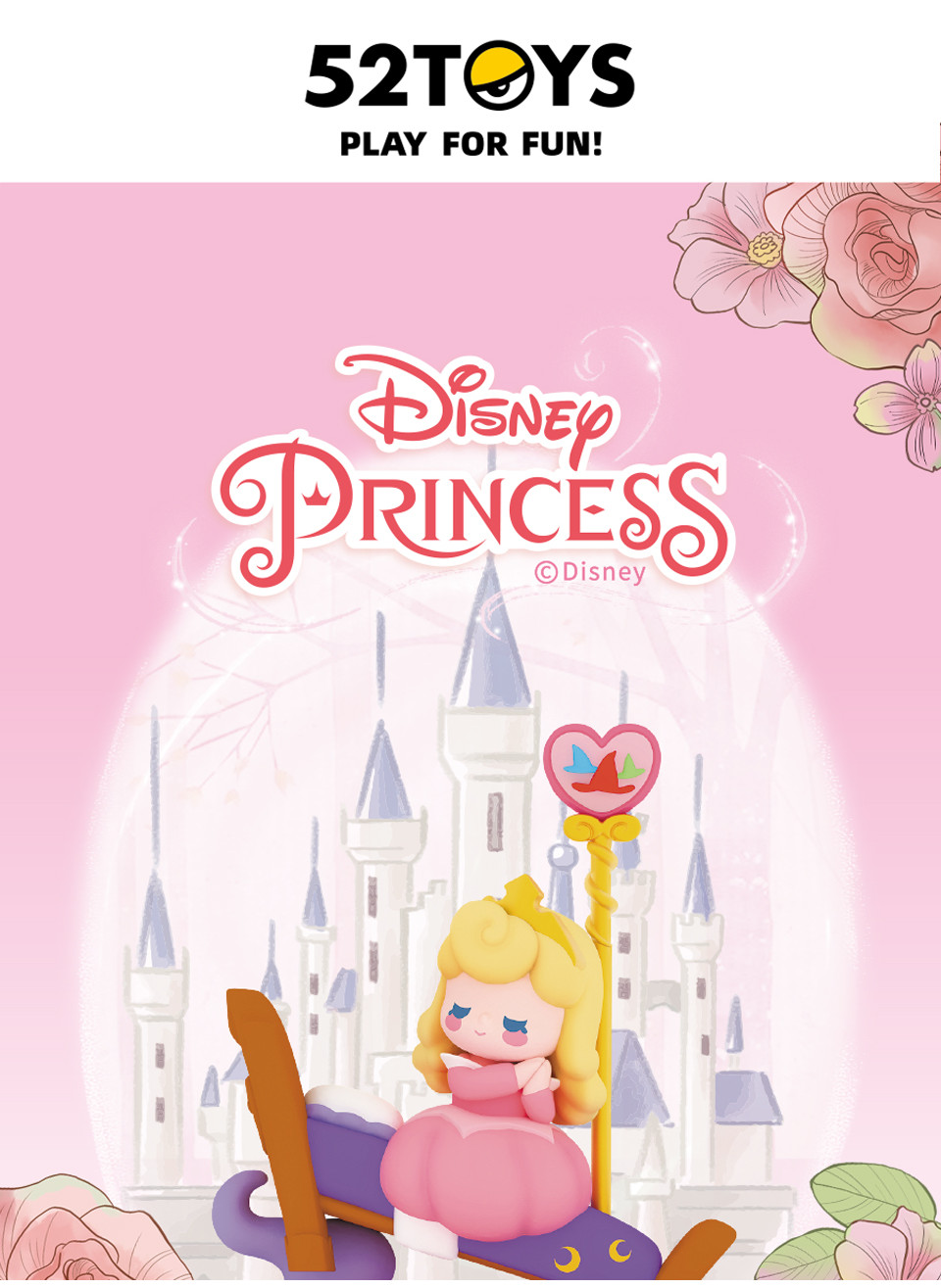 52TOYS Disney Princess Carousels Series Blind Box Figure Toy | Shopee Malaysia