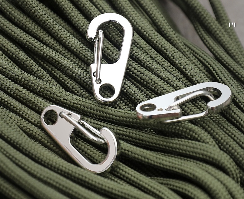 D2 Clasp Hook Single Hole Clip Zinc Alloy Paracord Spring Quickdraw ...