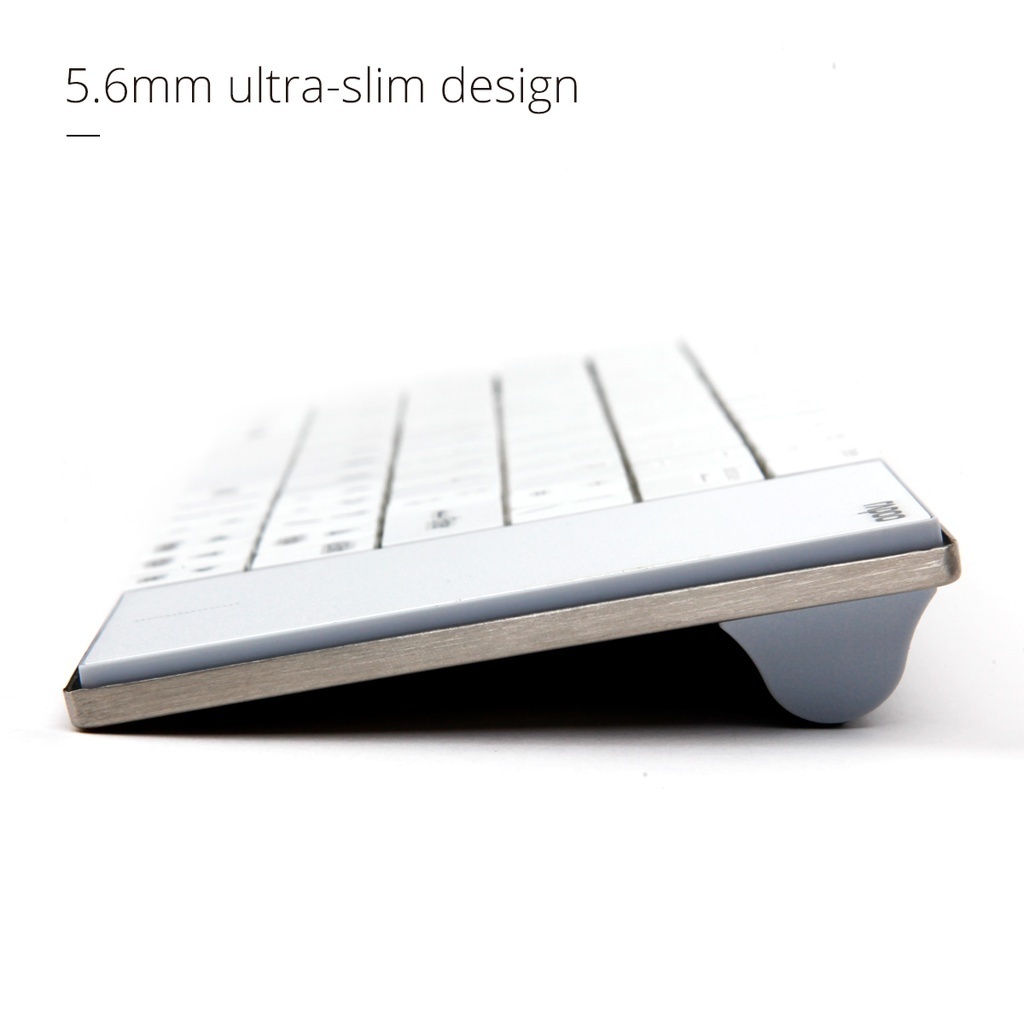 Rapoo E2710 Wireless Multi-media Touchpad Keyboard US Black / Rapoo ...