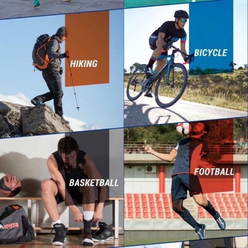 2pcs Join Support Knee Pads Spring Leg Support Squat exercise knee ...