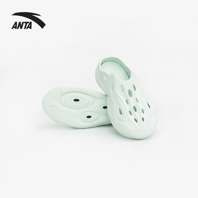 ANTA Women C37 SLIDES Slippers-Oxygen Green 822338501-4 (Kasut Selipar ...