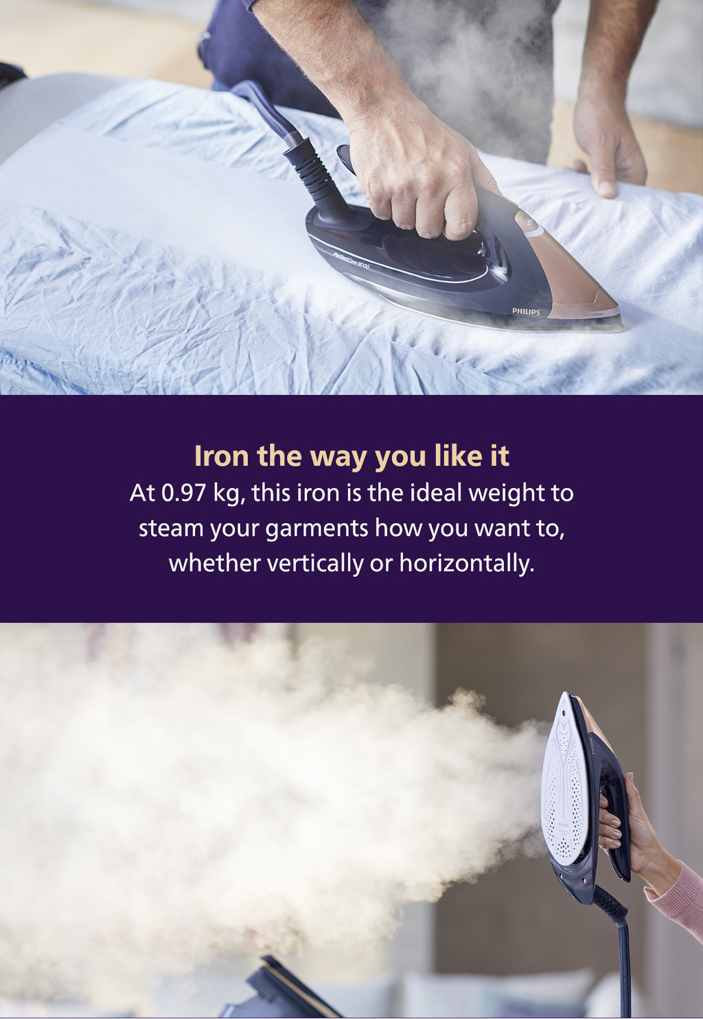 Philips PSG9050 | Steam Generator Iron | Smart, Powerful, Compact ...