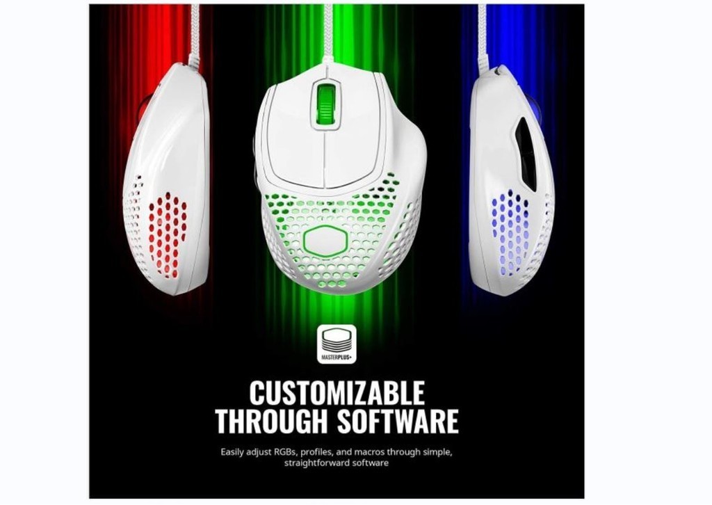 Cooler Master 720 MasterMouse Gaming Mouse - 720 Matte Black / 720 ...