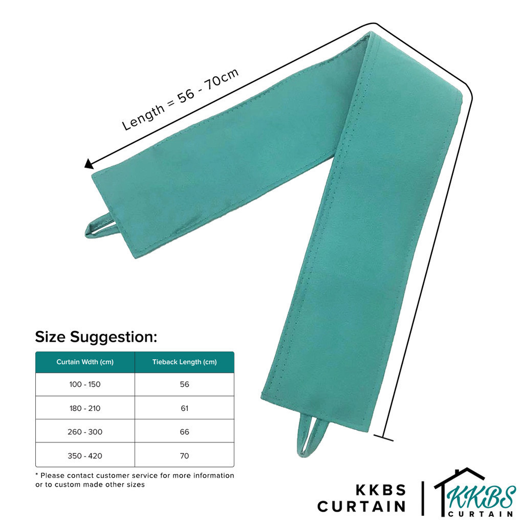 KKBS CURTAIN Tali Pengikat Langsir Tempahan (Curtain Tiebacks Custom ...