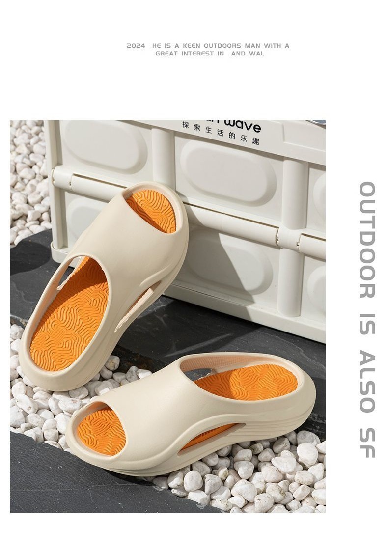 【MH】Men Sports Slippers Trendy Basketball Sandals Thickened Insole EVA ...