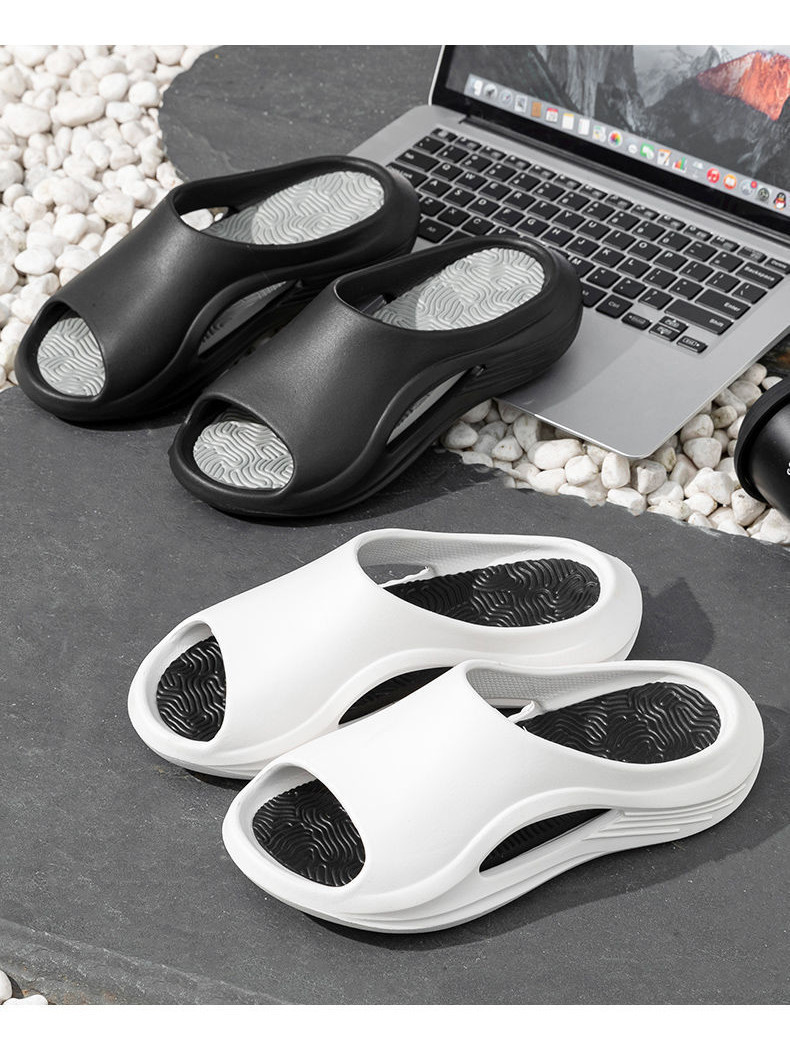 【MH】Men Sports Slippers Trendy Basketball Sandals Thickened Insole EVA ...