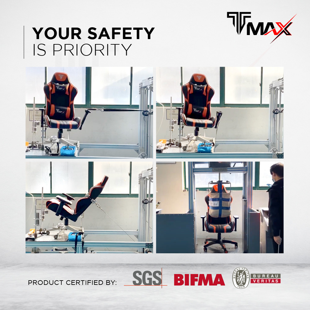 TMAX RX-PRO Gaming Chair with 3D Armrest Ergonomic Design Adjustable ...