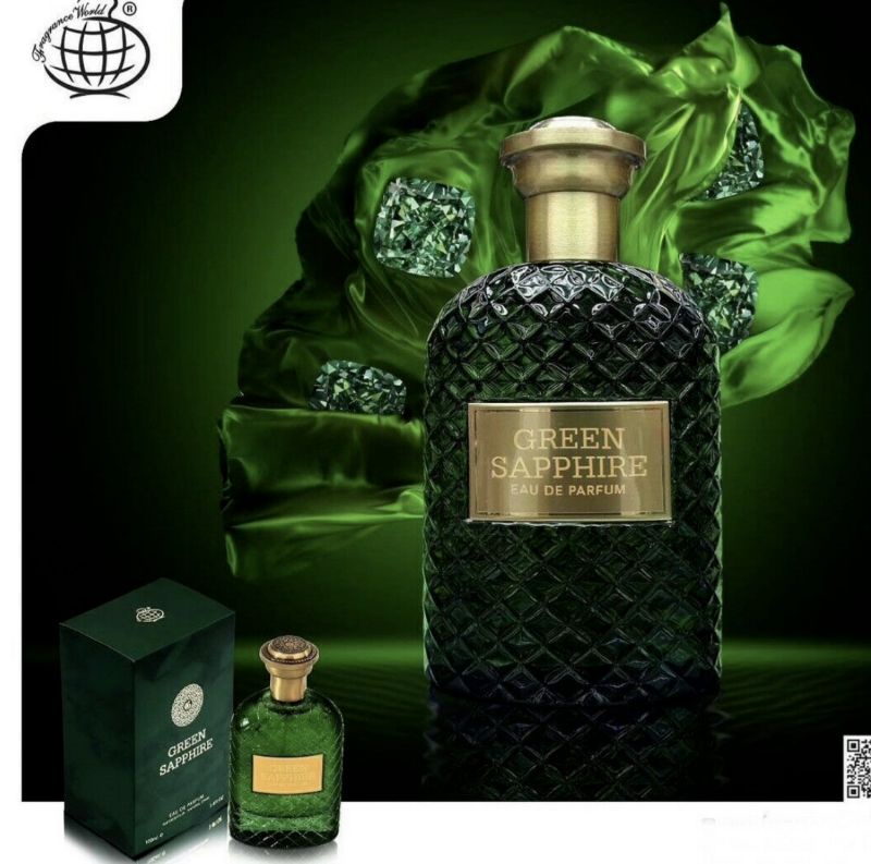 GREEN SAPPHIRE Eau De Parfum 100ml by Fragrance World Inspired By ...