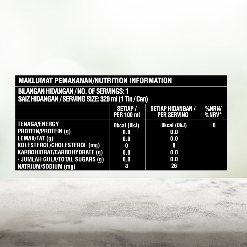 Pepsi Zero Sugar Original (320ml x 24 Cans/Carton) | Shopee Malaysia