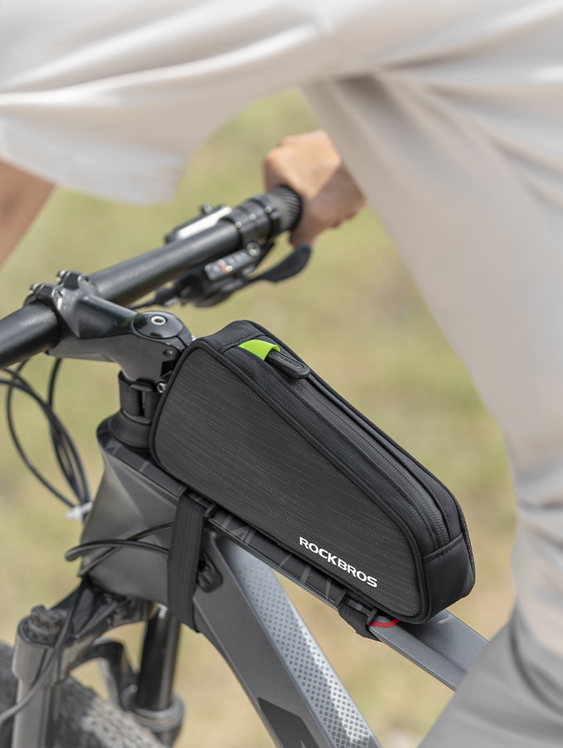 【MY Delivery】ROCKBROS Cycling Top Front Tube Frame Bag Portable ...