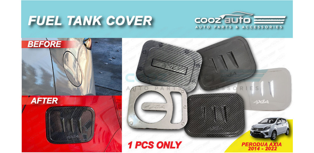Perodua Axia 2014 - 2022 Fuel Tank Cover Protector Fuel Cap Trim Chrome ...