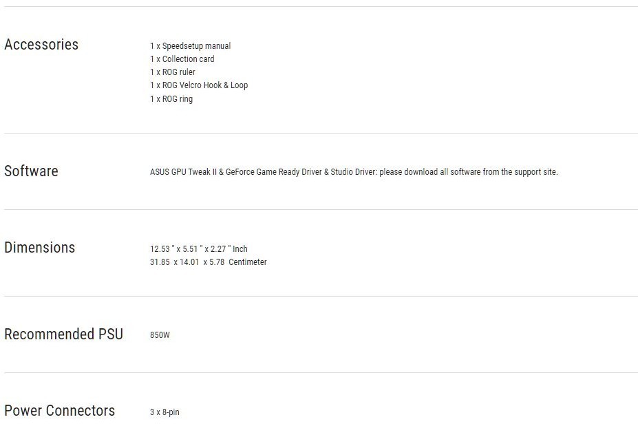 ASUS GeForce ROG Strix RTX 3080 White OC Edition 10GB GDDR6X # ROG ...