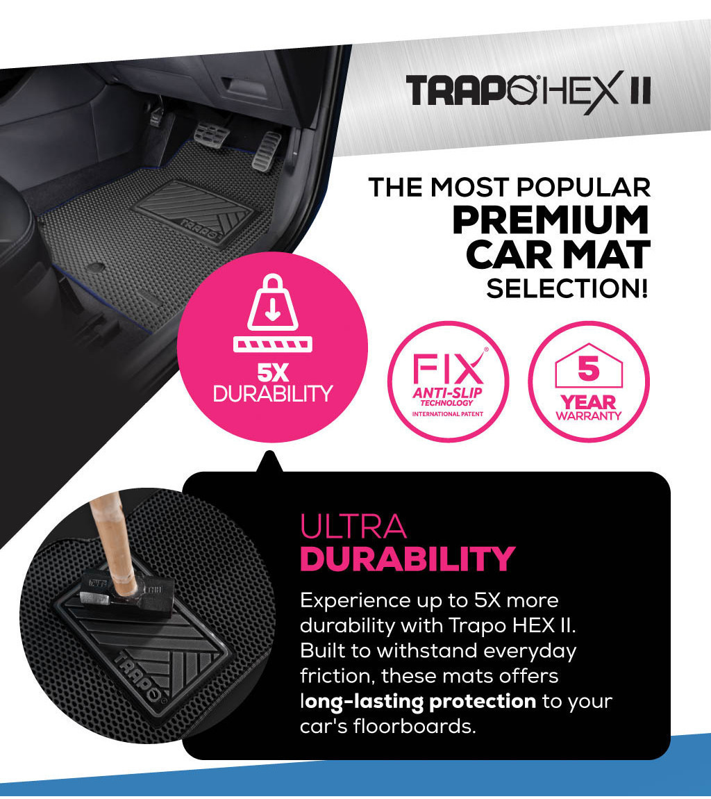 Trapo Car Mat Side Step (Toyota Estima / Nissan Serena / Toyota Vellfire/ Toyota Alphard ...