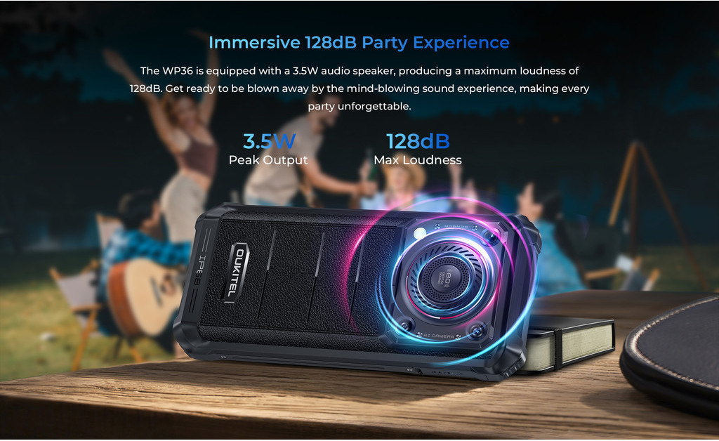 [LOCAL STOCK] OUKITEL WP36 16GB RAM 128GB ROM 6.52” HD+ Rugged ...