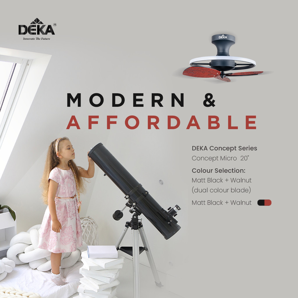 DEKA CONCEPT 1 Baby 42L Mini micro LED 20" 34" 42" 56 Inch DC Motor ...