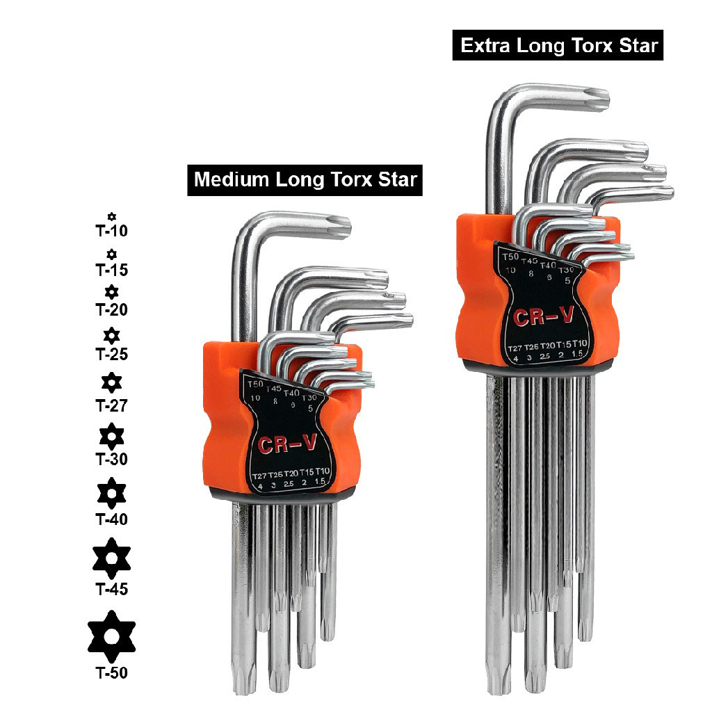 INNER HEX KEY WRENCH SET LB-021M/FOLDING CRVMO/BALL POINT CRV EXTRA ...