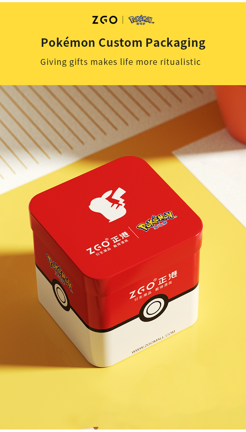 【Hot items】ZGO x Pokemon Pikachu jam tangan Original Electronic Watch ...