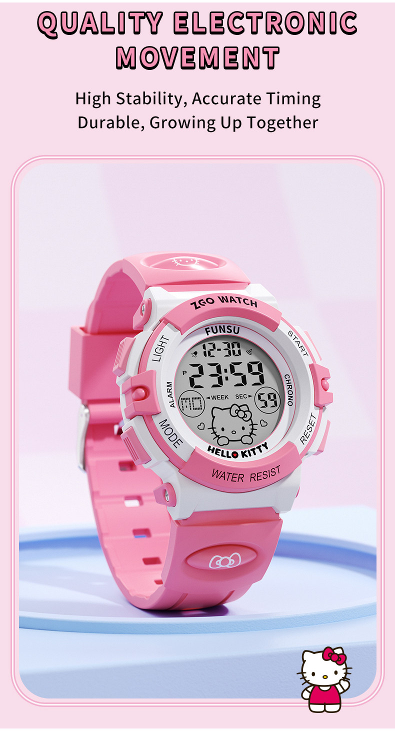 RM15 OFF ZGO x Sanrio HelloKitty Waterproof Electronic Hello Kitty ...