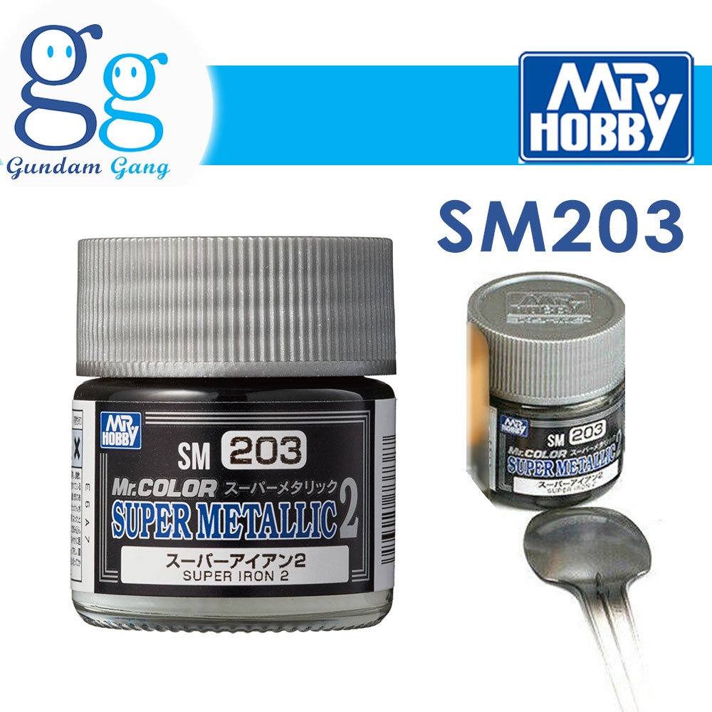 Mr. Color Super Metallic 2 SM201 SM202 SM203 SM204 SM205 SM206 SM207 SM208 SM209 Paint 10ml ...
