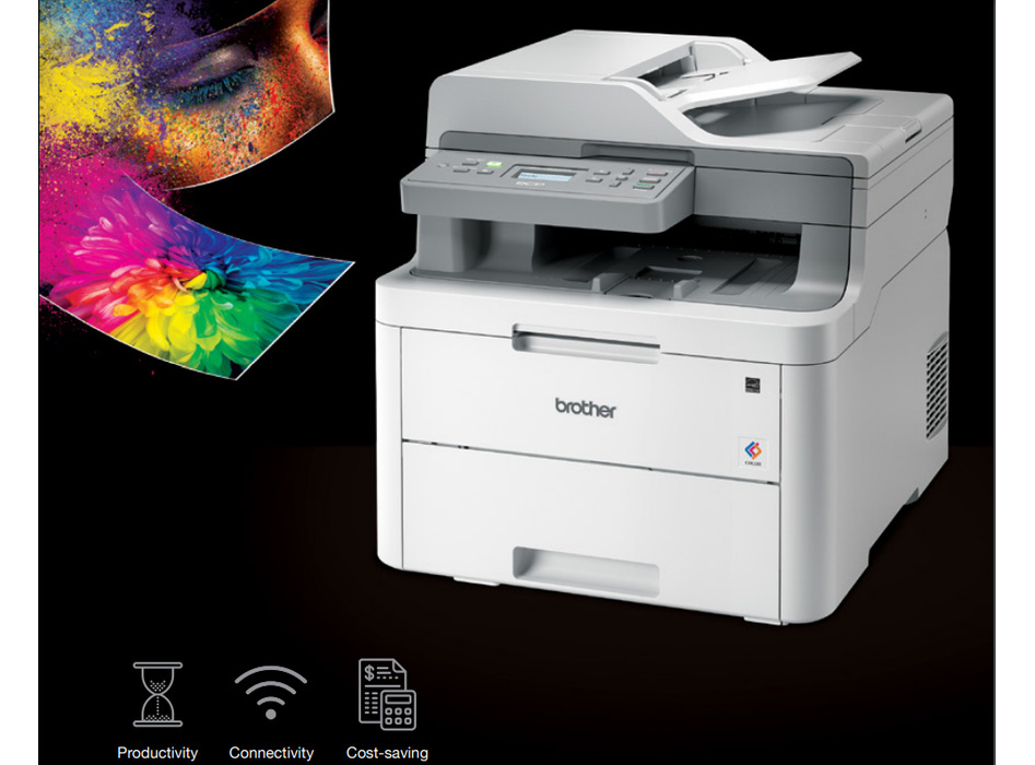 Brother DCP-L3551CDW All In One Duplex Wireless A4 Color Laserjet ...