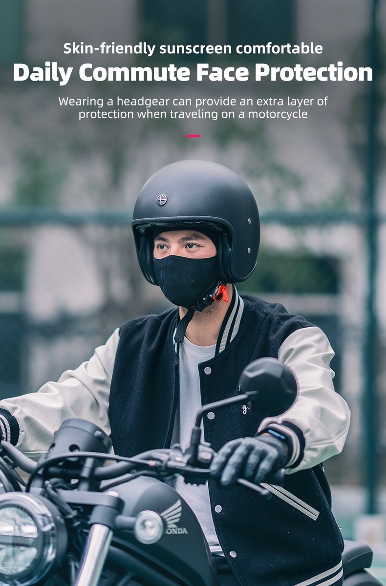 【MY Delivery】ROCKBROS Cycling Mask Sunscreen Summer Ice Silk Full Face ...