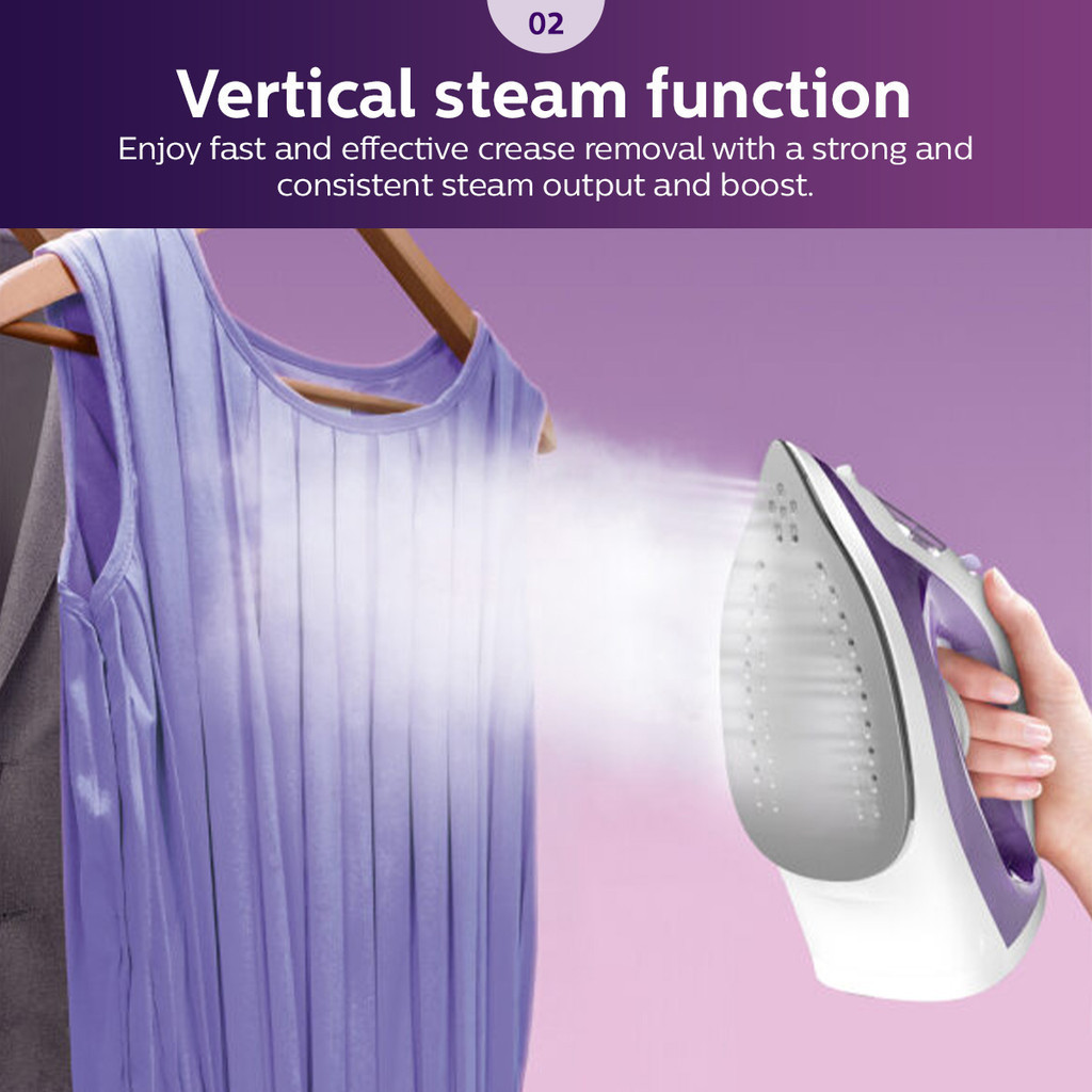 Philips 1000 Series Steam Iron (2000W) DST1040/DST1040/30 | Shopee Malaysia