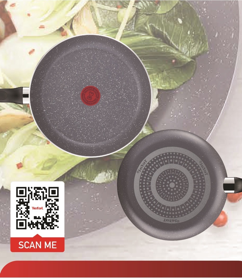 Tefal Natura Wokpan with lid 28cm | Shopee Malaysia