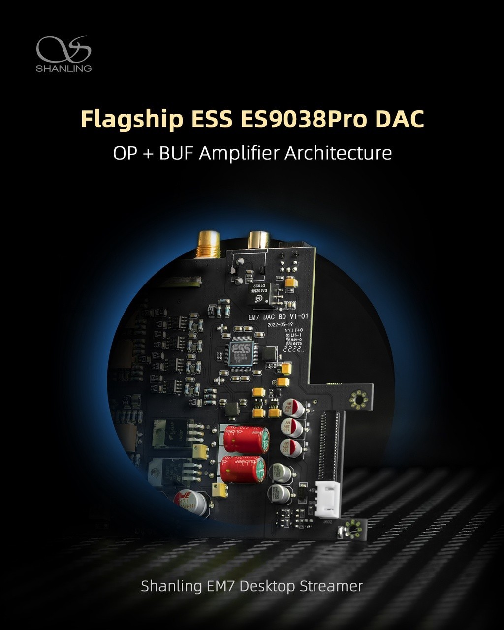 Shanling EM7, Desktop Streamer DAC & Amplifier: High-End DAC/AMP (EM 7 ...