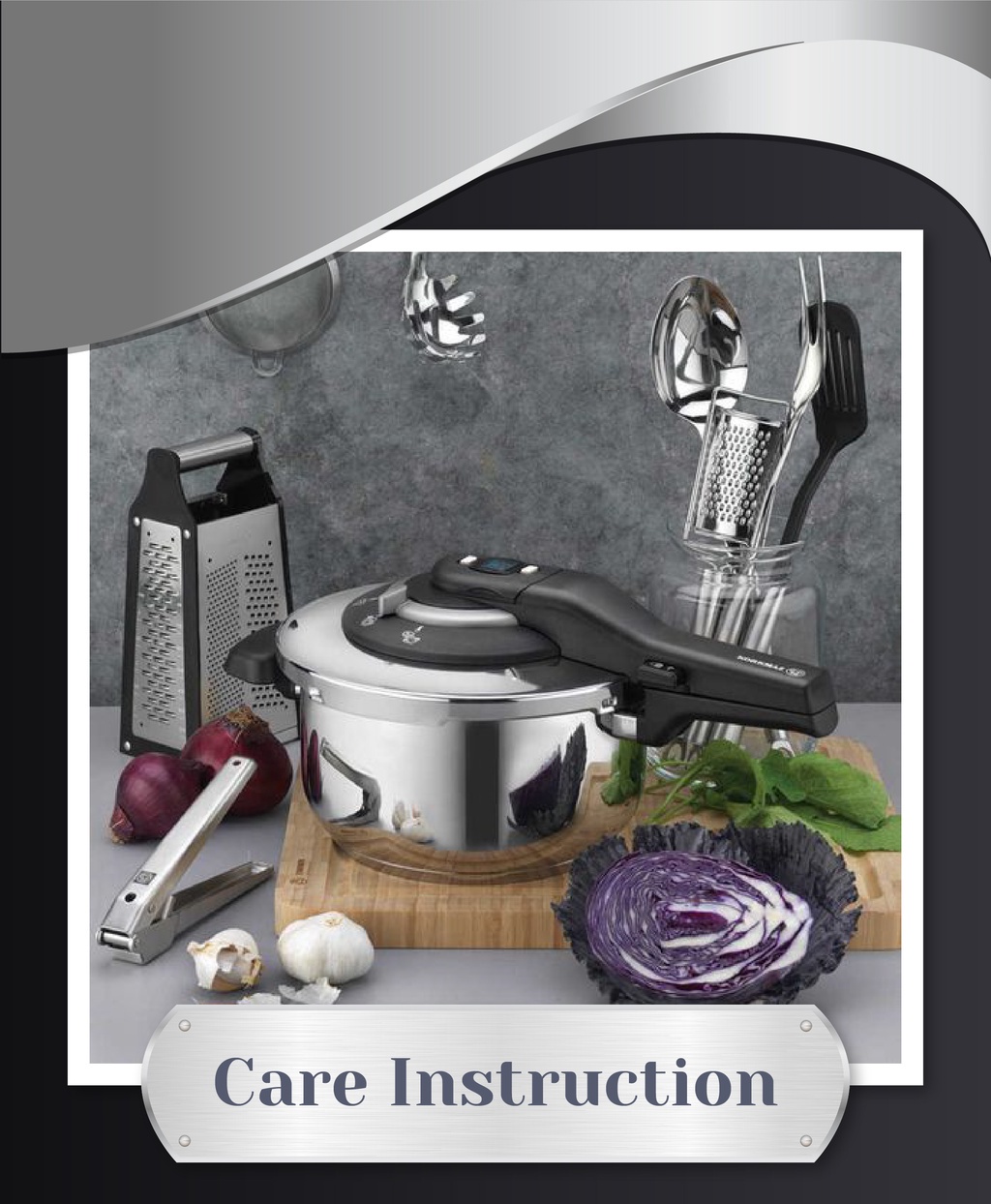 Korkmaz Proline 316 Stainless Steel Pressure Cooker 6.0 lt (A177) Made ...