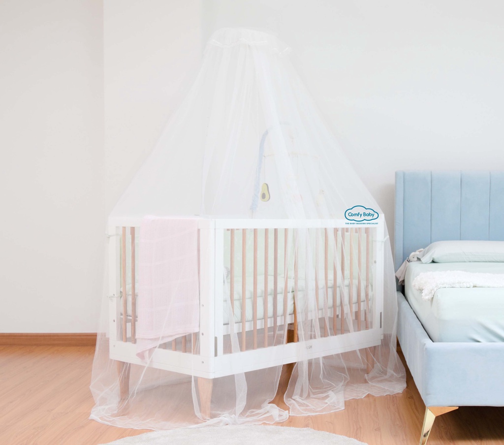 Comfy Baby Mosquito Net with Stand for Baby Cot, Kelambu Katil Bayi ...