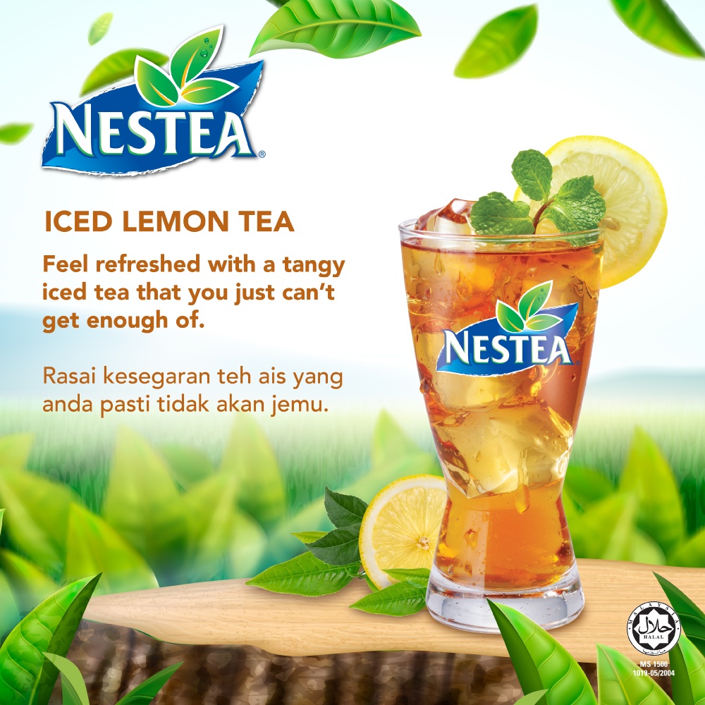 NESTEA Lemon Tea Teh Lemon - 560g | Shopee Malaysia