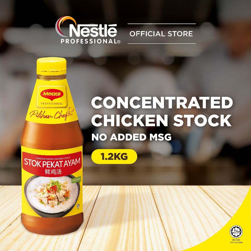 MAGGI Concentrated Chicken Stock No MSG - 1.2kg | Shopee Malaysia