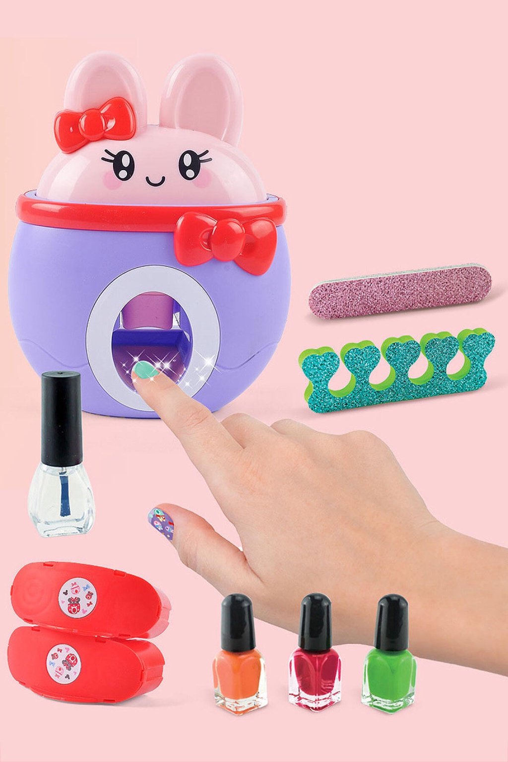 5/10/17 PCS/SET DIY NAIL PRINTER MANICURE MAKEUP TOYS KIDS NAIL ART KIT ...