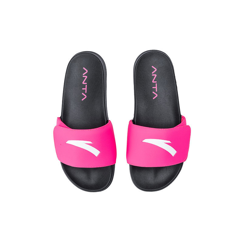 ANTA Women Beach Slipper-Black/Pink/White (Kasut Selipar) | Shopee Malaysia
