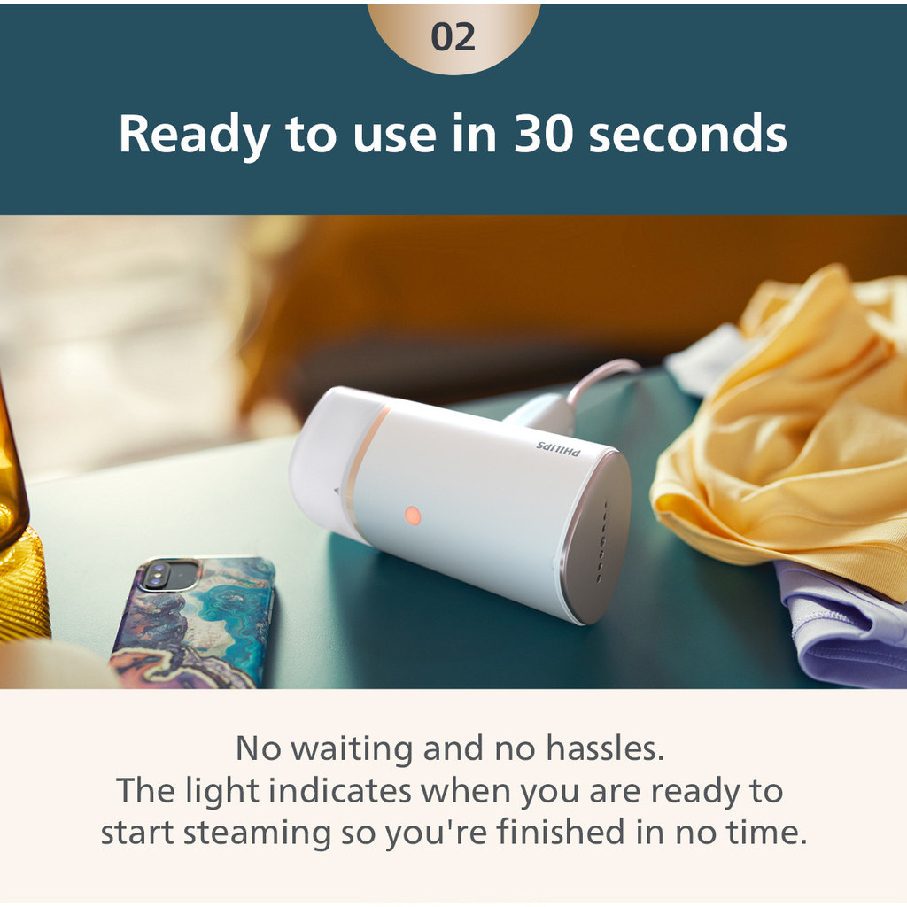 Philips Garment Care 3000 Series Handheld Steamer STH3020/STH3020/16 ...
