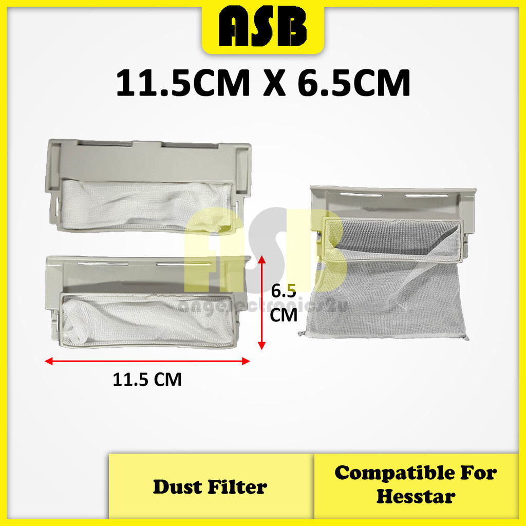 (1pc) ( Compatible : HESSTAR ) Washing Machine Dust Filter ( 661020065 ...
