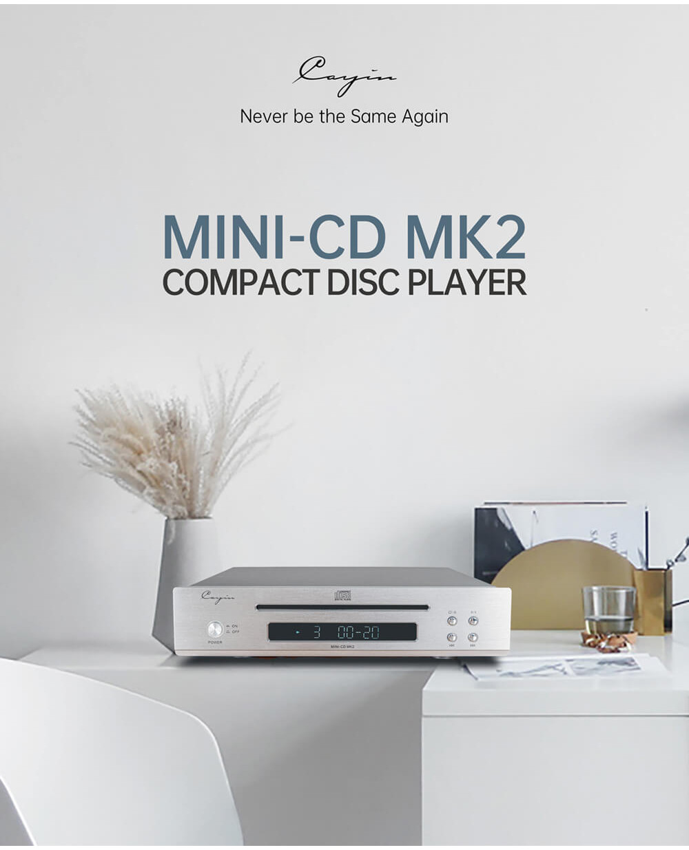 Cayin Mini CD MK2, Compact CD Player: CD Player with Digital Output ...