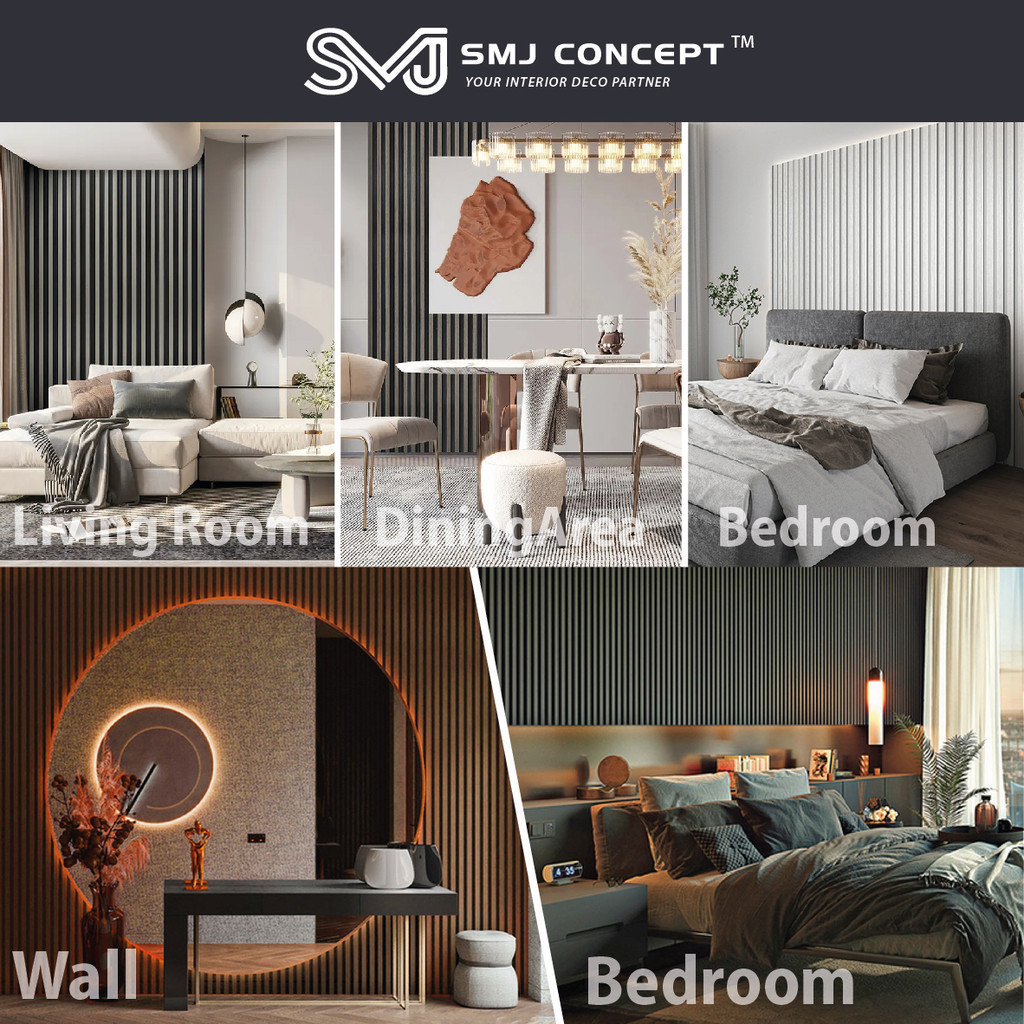 SMJ CONCEPT® Fluted Panel G Series Modern Sophistication (ALL) | Premium G Series Bfc Fluted ...