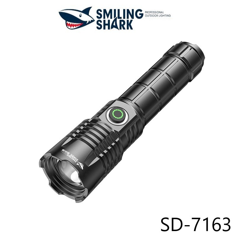 Smiling Shark SD7163 Super Bright Torch Light Led M60 6000LM 18650 ...