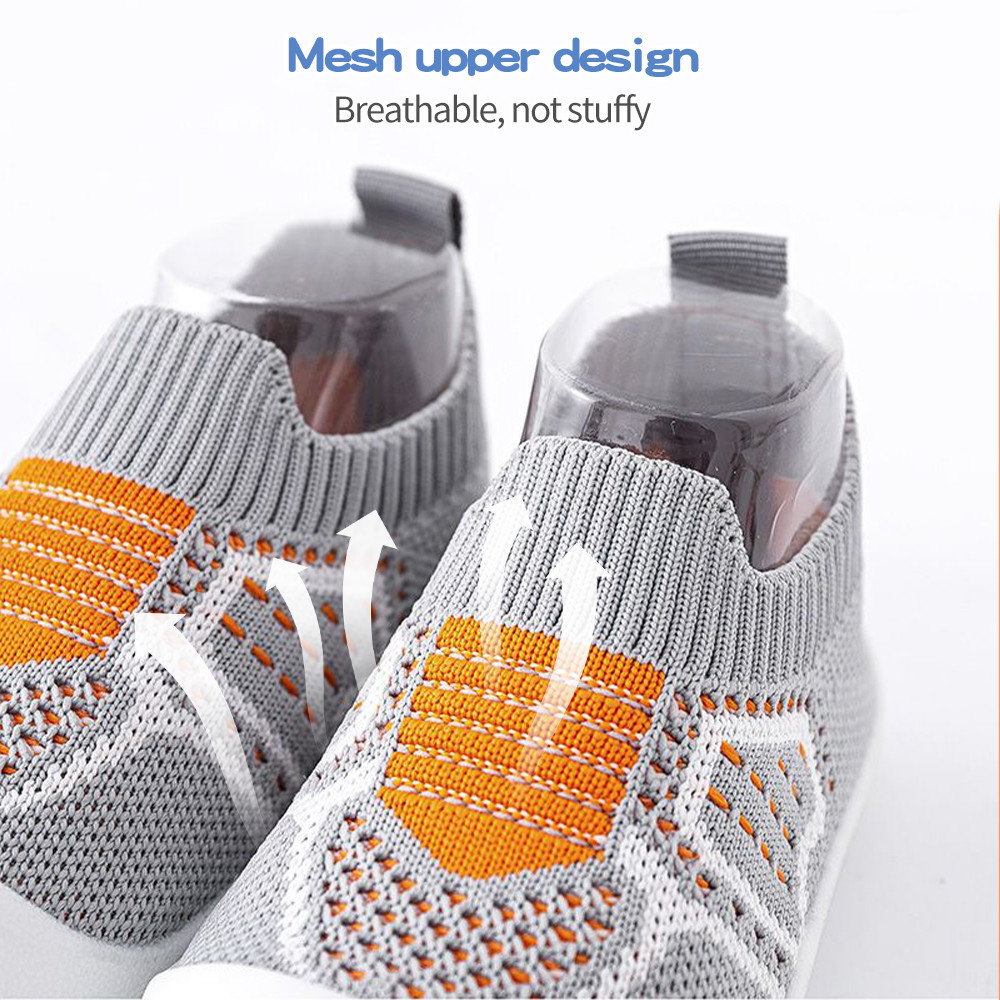 Baby Shoes Anti-Slip Mesh Sneakers – Breathable Soft Rubber Sole Kids ...