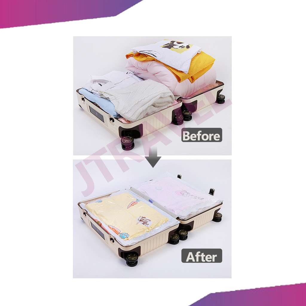 Vacuum Storage Reusable Resealable Quality Tebal Vacum Seal Space ...