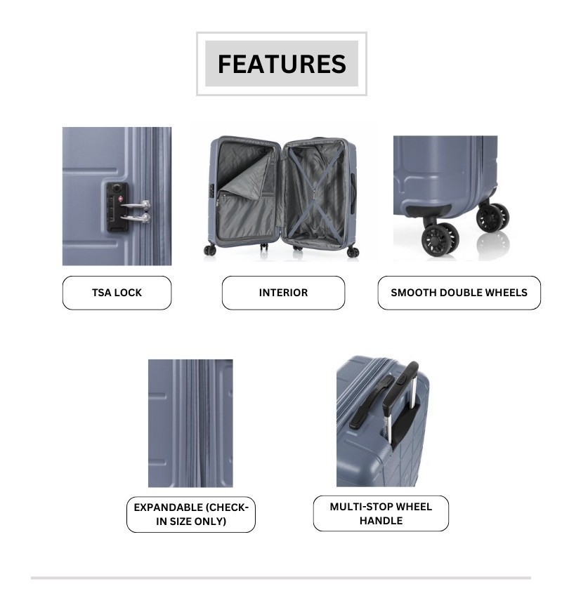American Tourister Hundo Spinner 81/30 TSA EXP | Shopee Malaysia