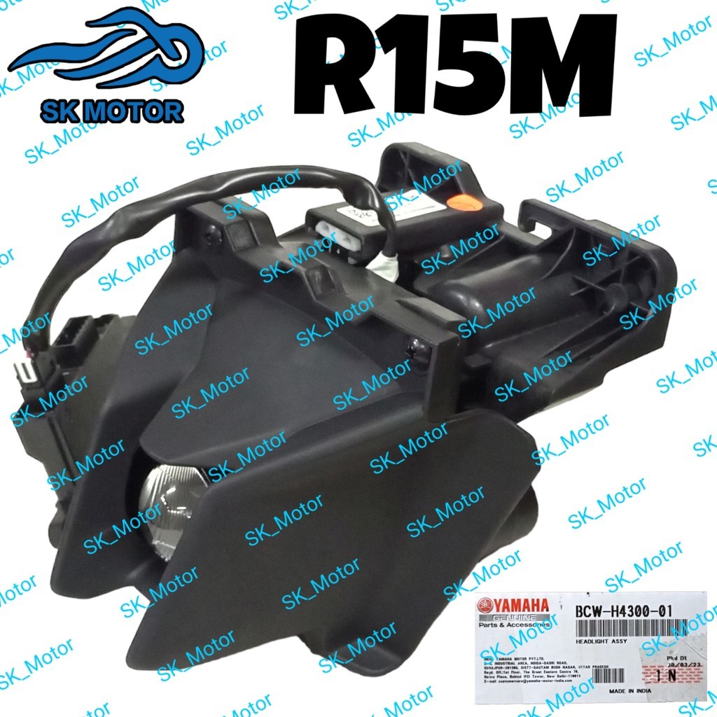 Yamaha YZF-R15 M R15M Original Head Lamp Assy Head Light Headlamp ...