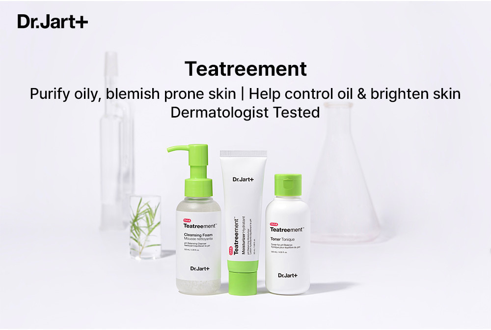 Dr Jart Ctrl+A Teatreement Moisturizer | Tea Tree Leaf & Niacinamide ...