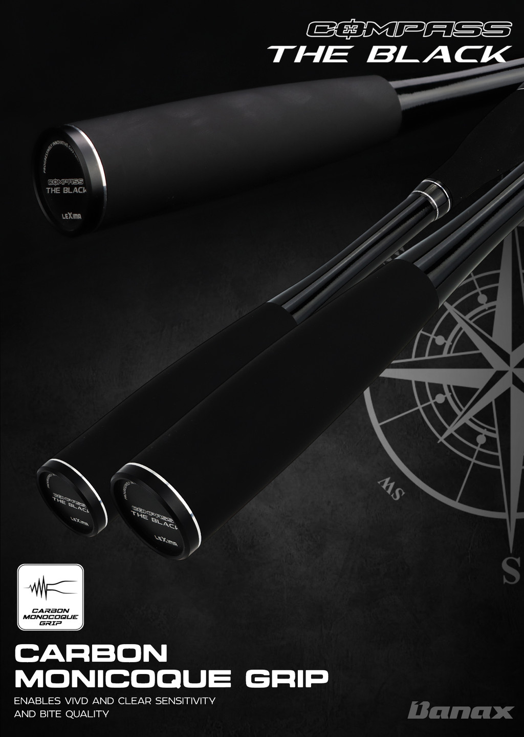 EDISI TERHAD Banax Compass The Black Joran Pancing Spinning / Casting 6 ...