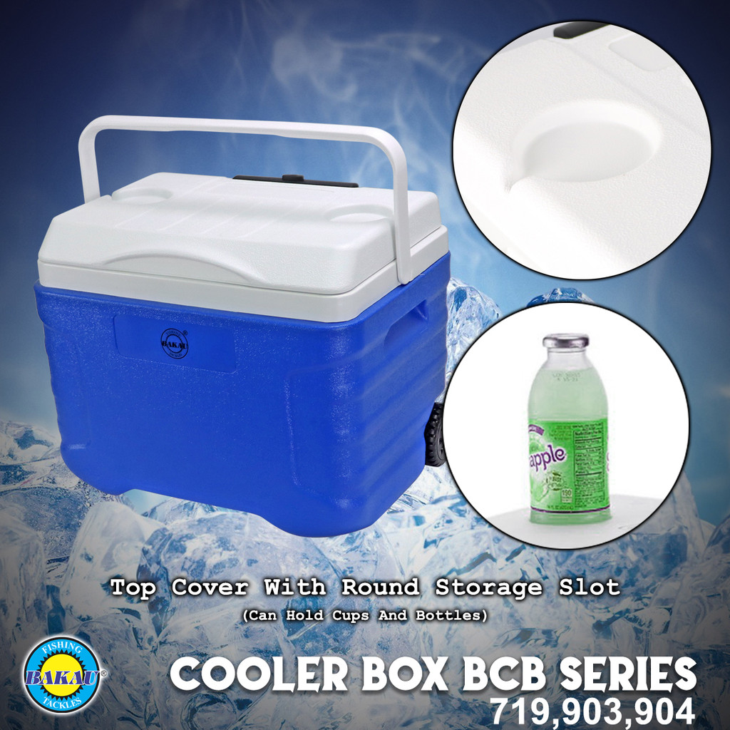 Bakau Coolmax Trolley (36L-98L) Cooler Box Kotak Box Tahan Sejuk ...