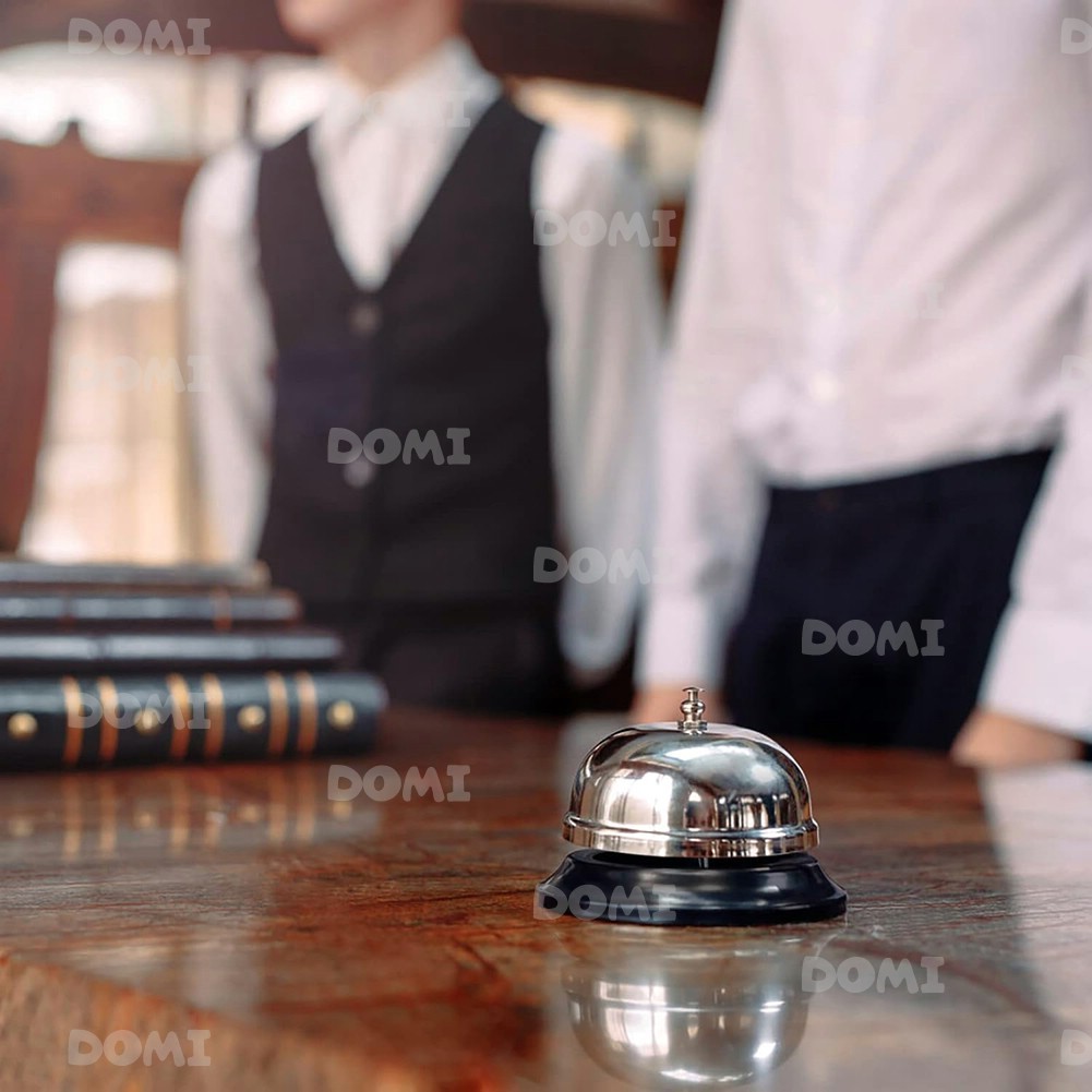 DOMI Reception Call Bell Stainless Steel Call Bell Table Kitchen Cafe ...