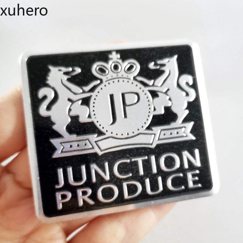 1 x Aluminum JUNCTION PRODUCE JP Logo Car Auto Decorative Emblem Badge ...