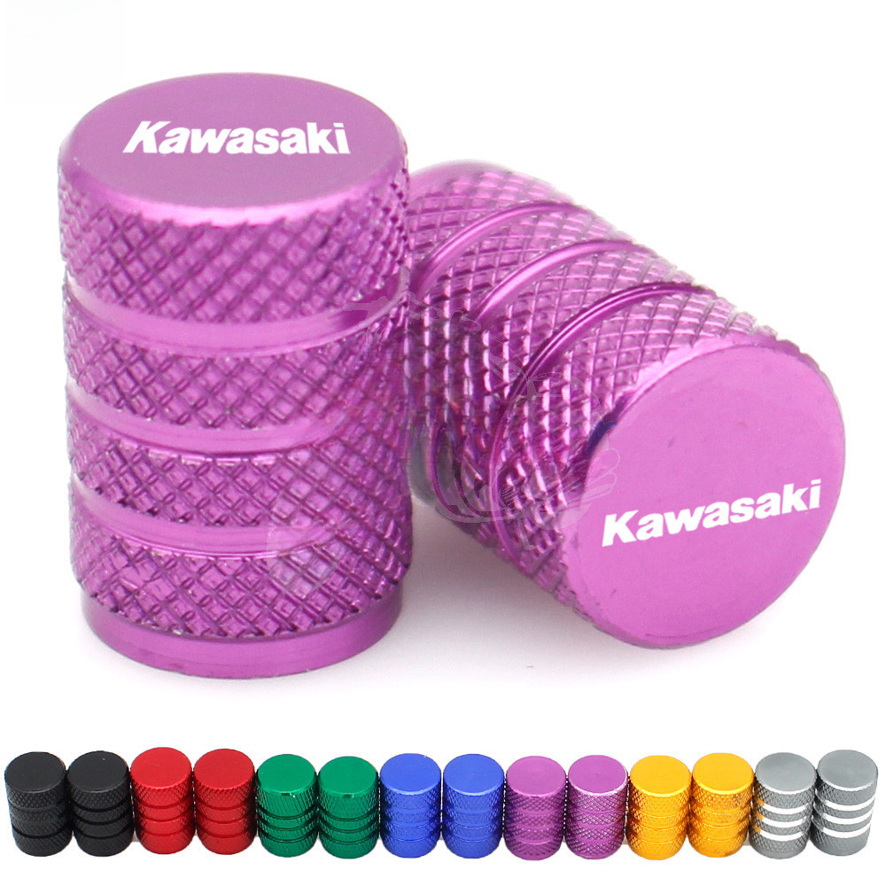 Motorcycle Tire Valve Air Port Stem Cover Caps CNC Accessories For ...